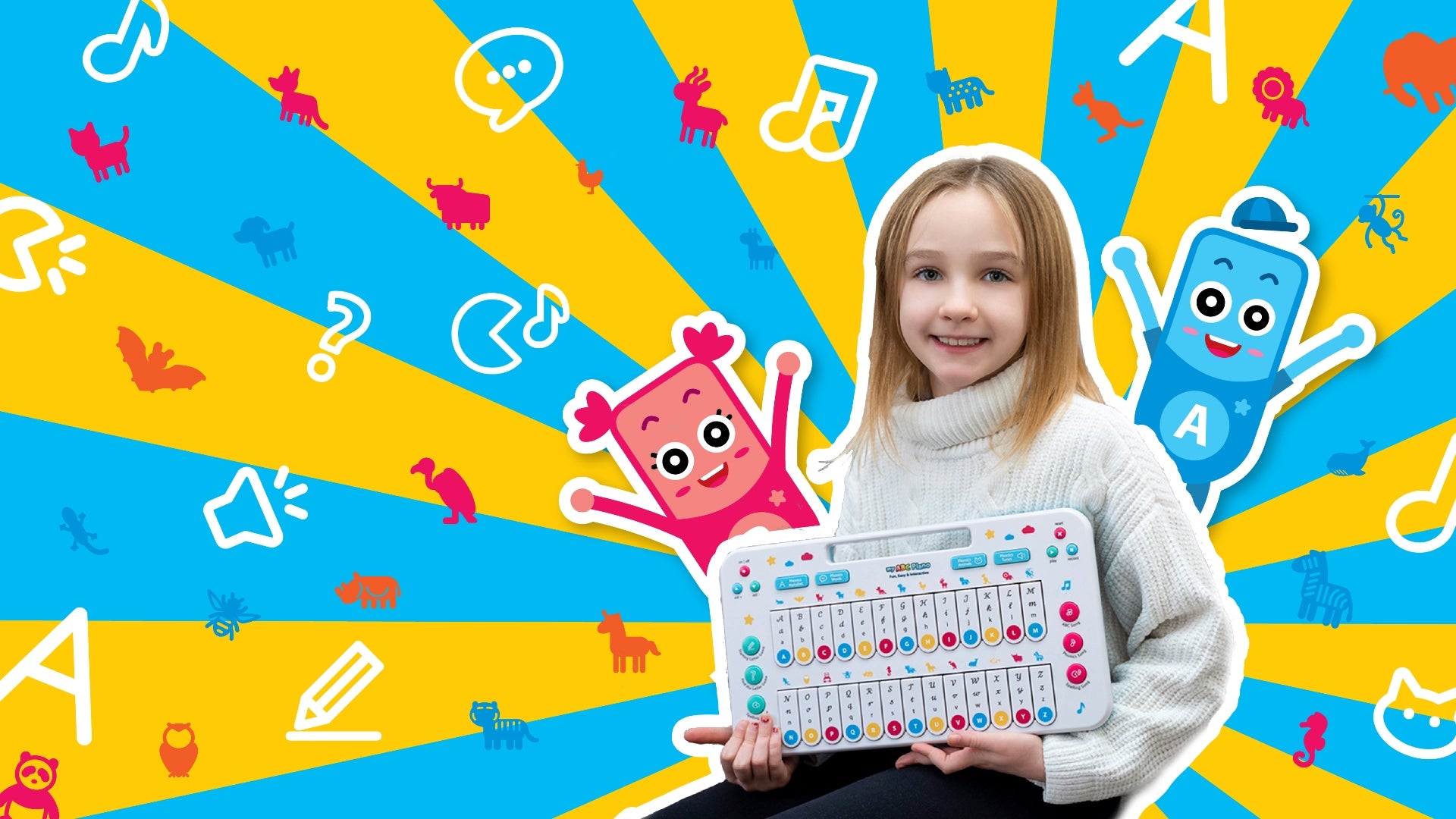 My ABC Piano | Interactive Educational Phonics Toy