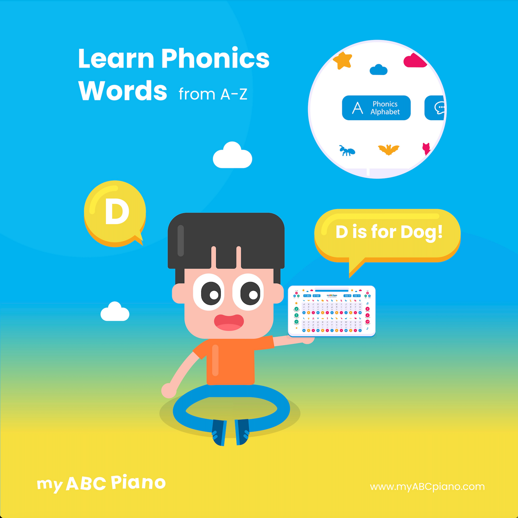 My ABC Piano | Educational Phonics Toy
